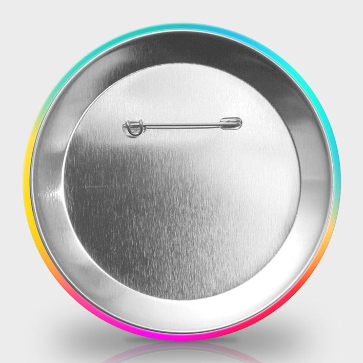 3.5" Round Custom Buttons